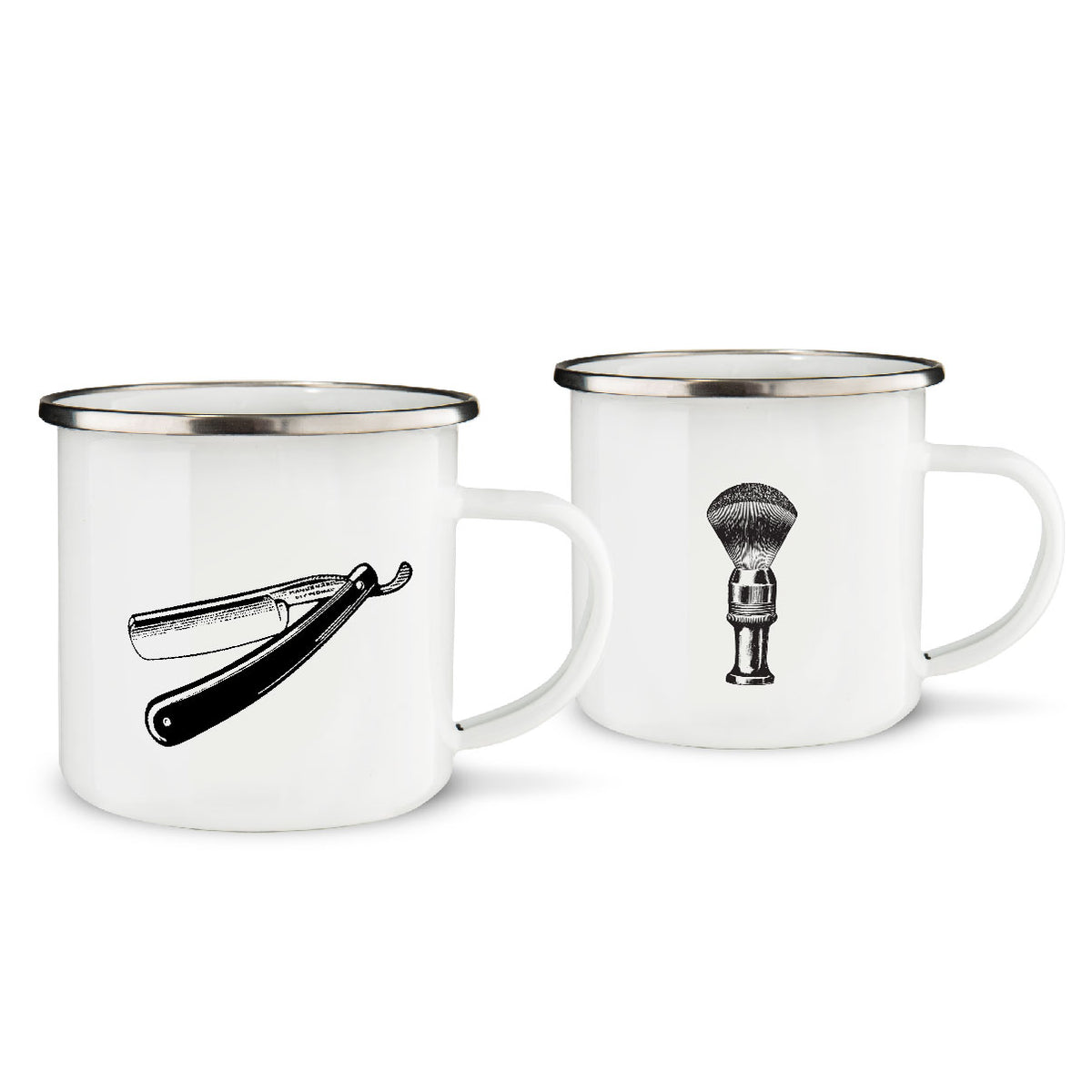 Barber Shop Mugs Set – Industria Design